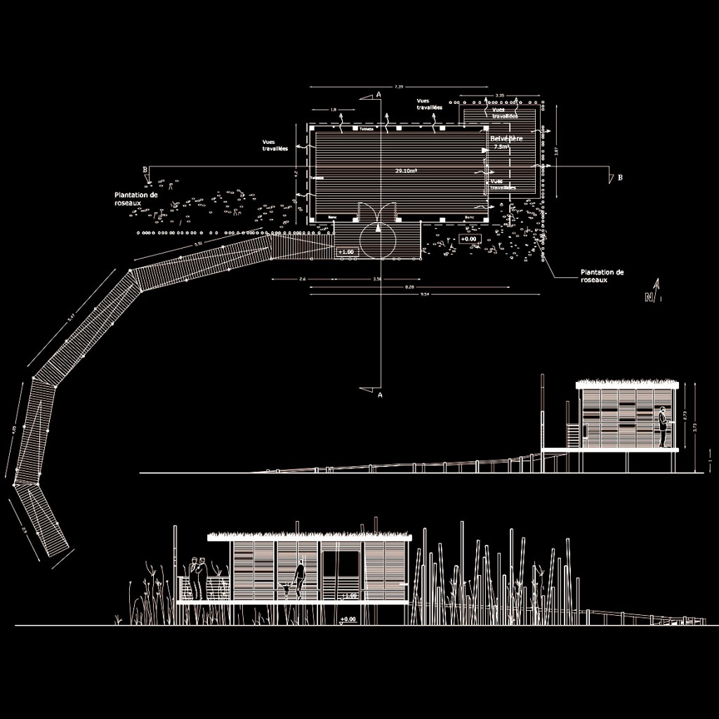 Observatoire ornithologique - ADP Architectes